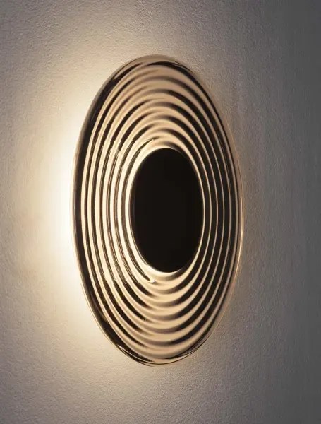 LED černá nikl & kouřové svítidlo na zeď Nous 8W