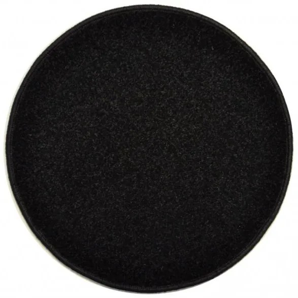 Eton černý koberec kulatý průměr 67 cm