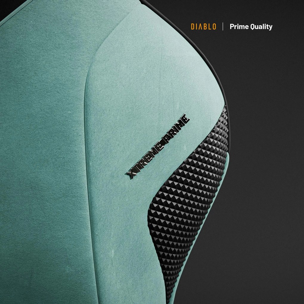 Herní židle Normal Size, mátový-černý: Diablo X-One Prime Mystic Mint