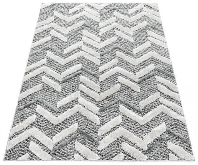 Vopi | Kusový koberec Pisa 4705 grey - 60 x 110 cm