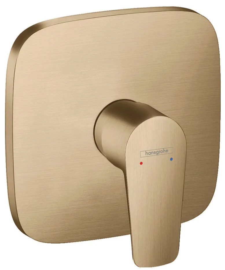 Hansgrohe Talis E, sprchová baterie pod omítku, kartáčovaná bronzová, 71765140