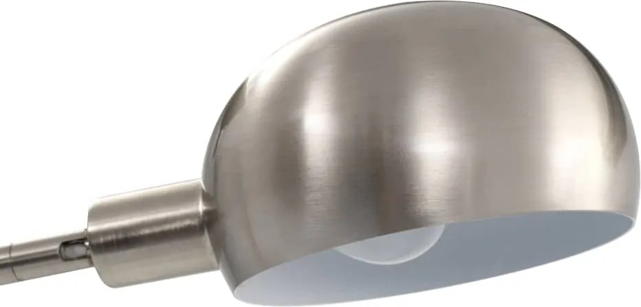 Stojací lampa 200 cm 5 x E14 stříbrná 282417