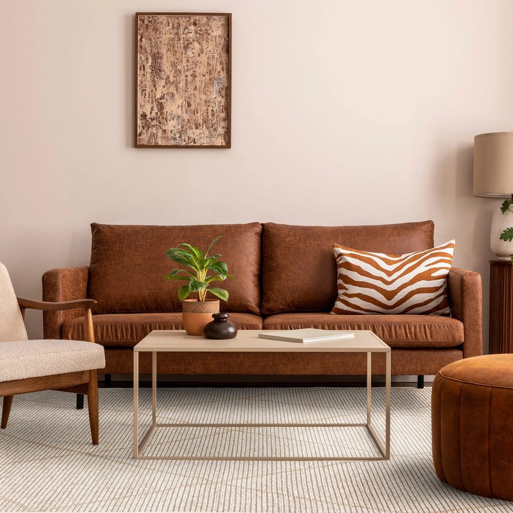 Tribeca Design Kusový koberec Fugali Cream Rozměry: 120x170 cm