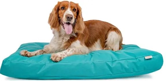 Matrace nylon Buffy tyrkysová se zipem 120x100x15
