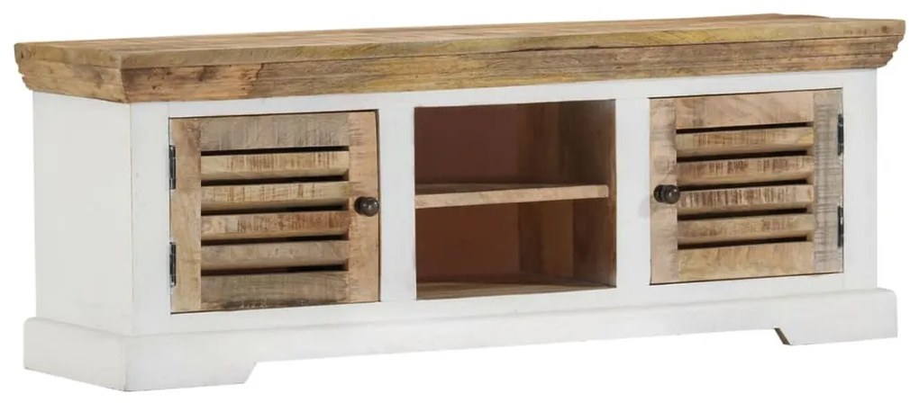 TV skříňka 110 x 30 x 40 cm masivní mangovníkové dřevo 337848