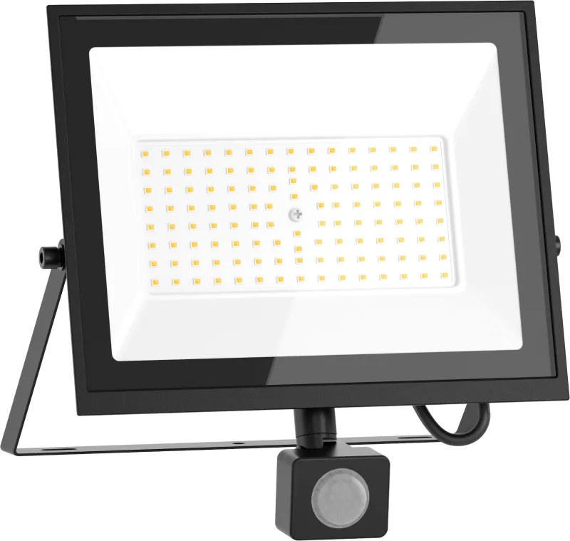 Mexen Luxpro LED reflektor s pohybovým senzorem, 70W, neutrální - 4000K, 6300 lm, černá - L235-070-40-70