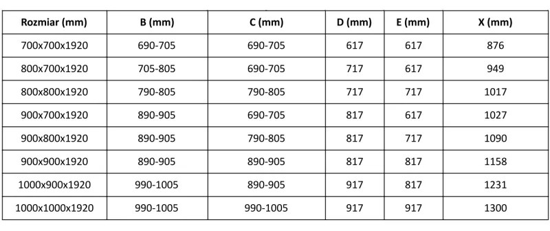 Mexen Pretoria DUO sprchový kout 100x100cm, 6mm sklo, chromový profil-čiré sklo, 852-100-100-02-00