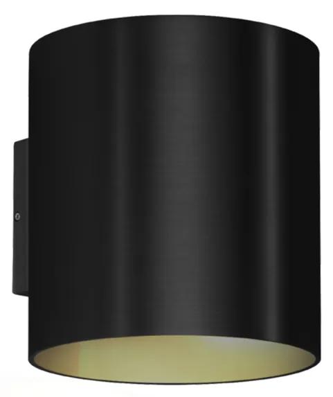 Venkovní nástěnné válcové svítidlo Ray Wall Outdoor 4.0 Barva: Černá, Teplota chromatičnosti: 3000 Kelvinů