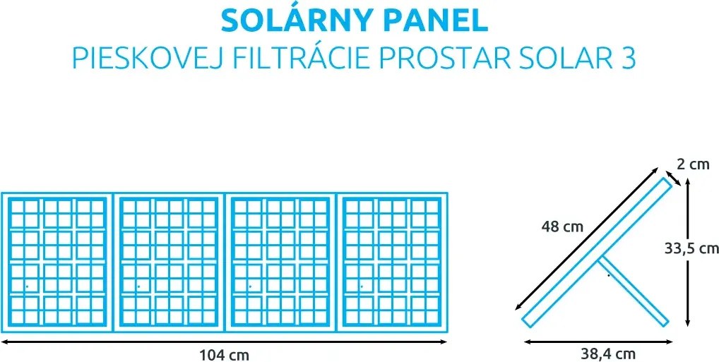 Marimex | Bazénová filtrace ProStar Solar 3 | 10604350