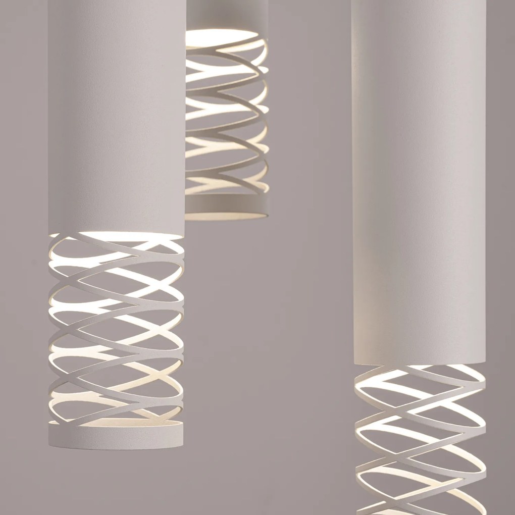 Sollux Lighting Závěsné svítidlo LAMI 3P bílé