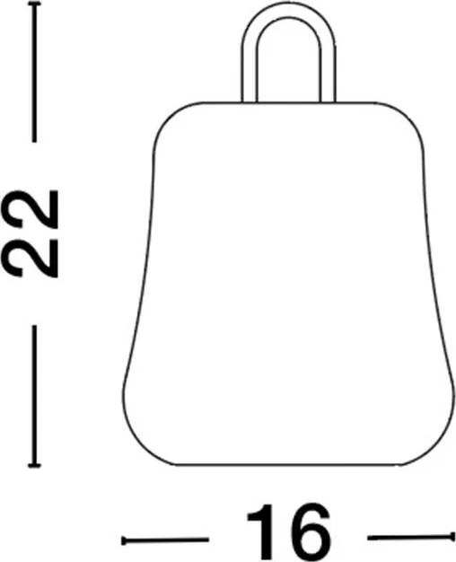 NV 9002877 Venkovní stolní lampa JIGRA černý hliník a akryl LED 2W 3000K 3,7V 339st. IP54 vypínač na těle / USB kabel - NOVA LUCE