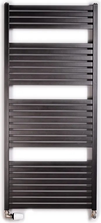 Radiátor trubkový Thermal Trend KH 600×1 330 mm černá RAL 9005
