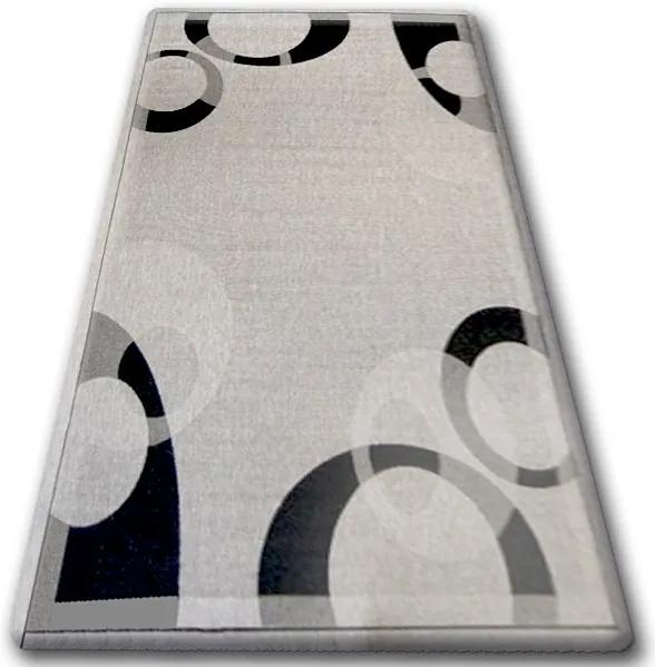Kusový sisalový koberec Wheels šedý 160x230