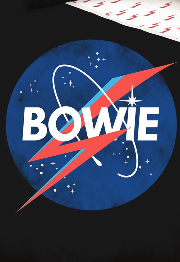 Bavlněné povlečení David Bowie Blue Planet