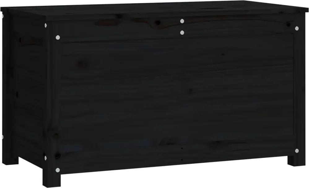 vidaXL Úložný box 80 x 40 x 45,5 cm masivní borové dřevo [823538] Barva: Bílá