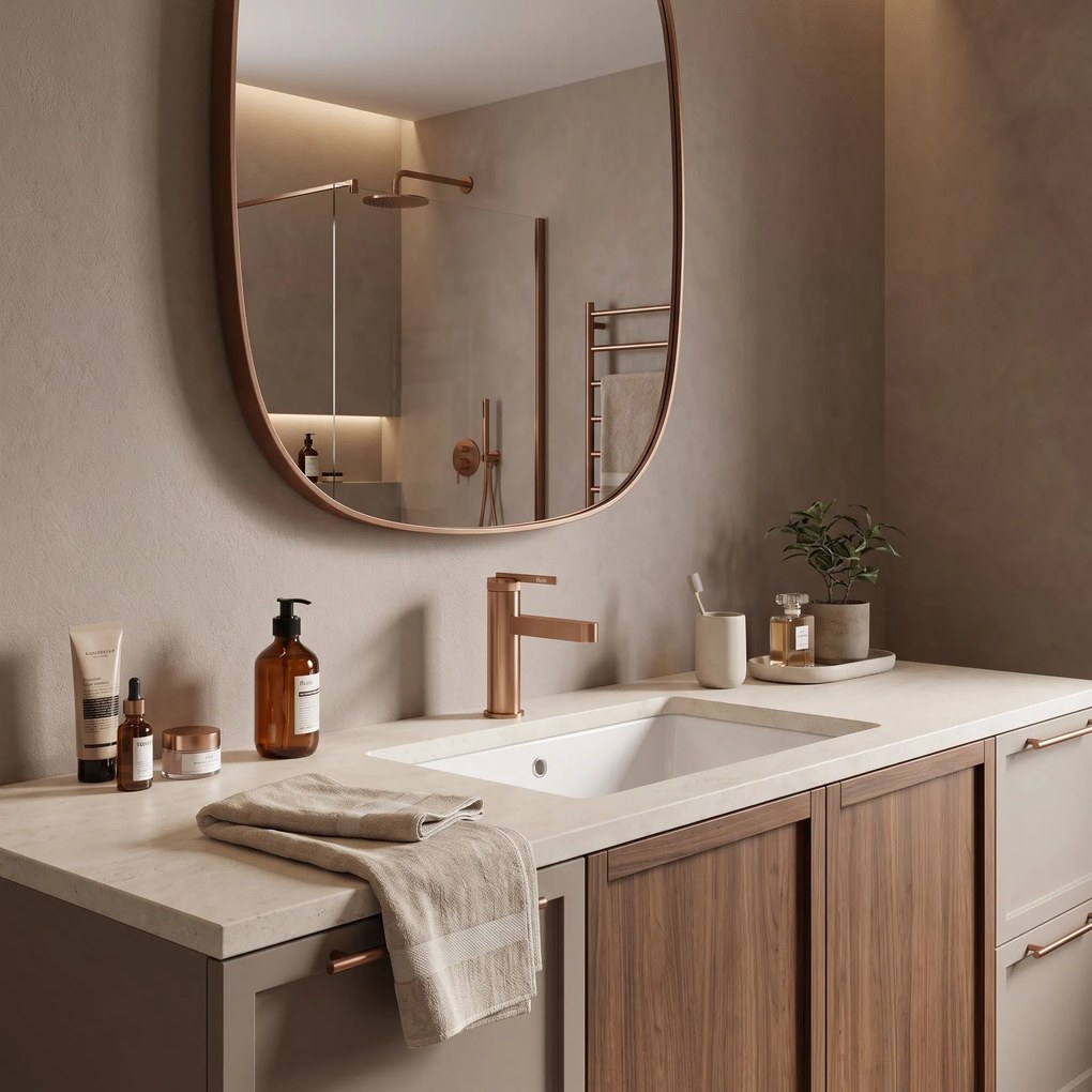Rea, Koupelnová baterie Rea Grace Brush Copper, REA-B8933