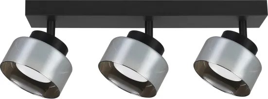 Brilagi - LED Bodové svítidlo AURA LUX 3xGX53/30W/230V černá/kouřová