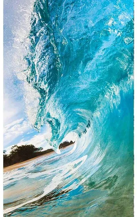 Vliesová fototapeta Vlny oceánu 150 x 250 cm + lepidlo zdarma / MS-2-0213 vliesové fototapety na zeď DIMEX
