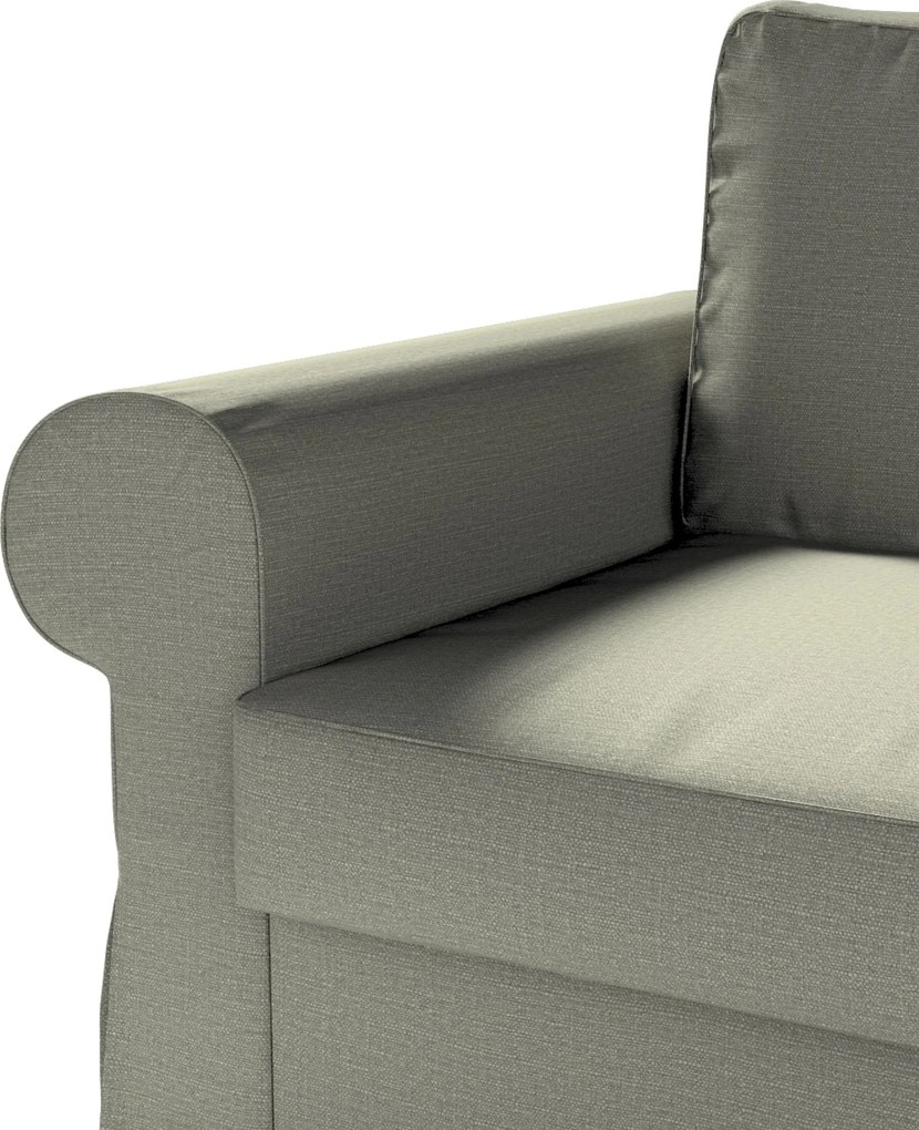 Potah na pohovku IKEA Backabro 2-místná, rozkládací barva šedá látka pletený vzor