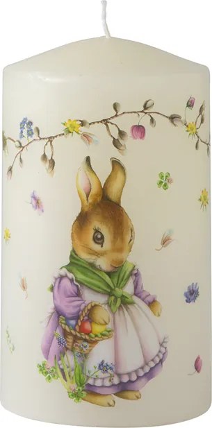 Villeroy&Boch Villeroy & Boch Easter Accessoires svíčka s květinovým motivem 7 × 12 cm