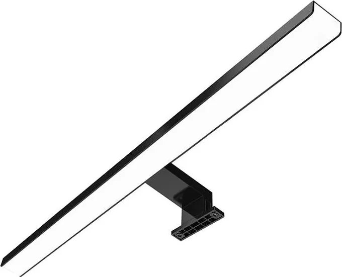 LED koupelnové osvětlení 3v1 WO828, 60 cm, černá
