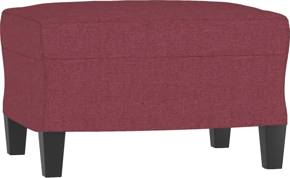 3dílná sedací souprava s poduškami vínová textil 3201848