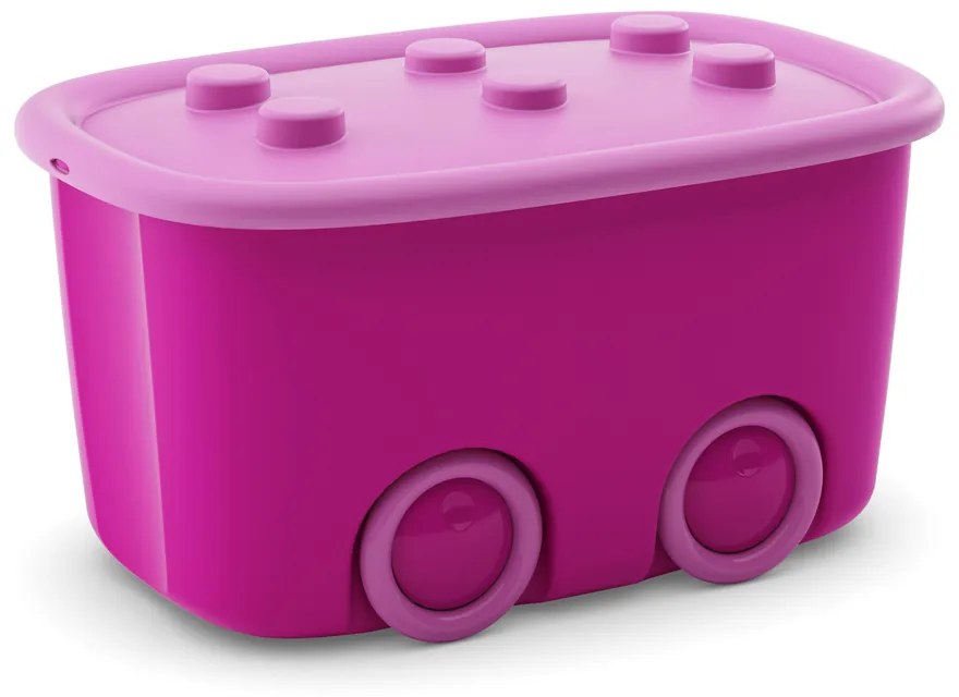 Funny Box na hračky růžová