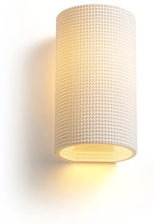 RENDL R13999 CALLUM nástěnná lampa, dekorativní bílá Eco PLA