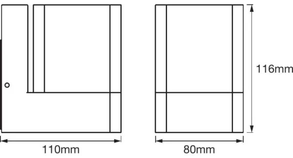 Ledvance - LED RGBW Venkovní svítidlo SMART+ CUBE LED/9,5W/230V IP44 Wi-Fi
