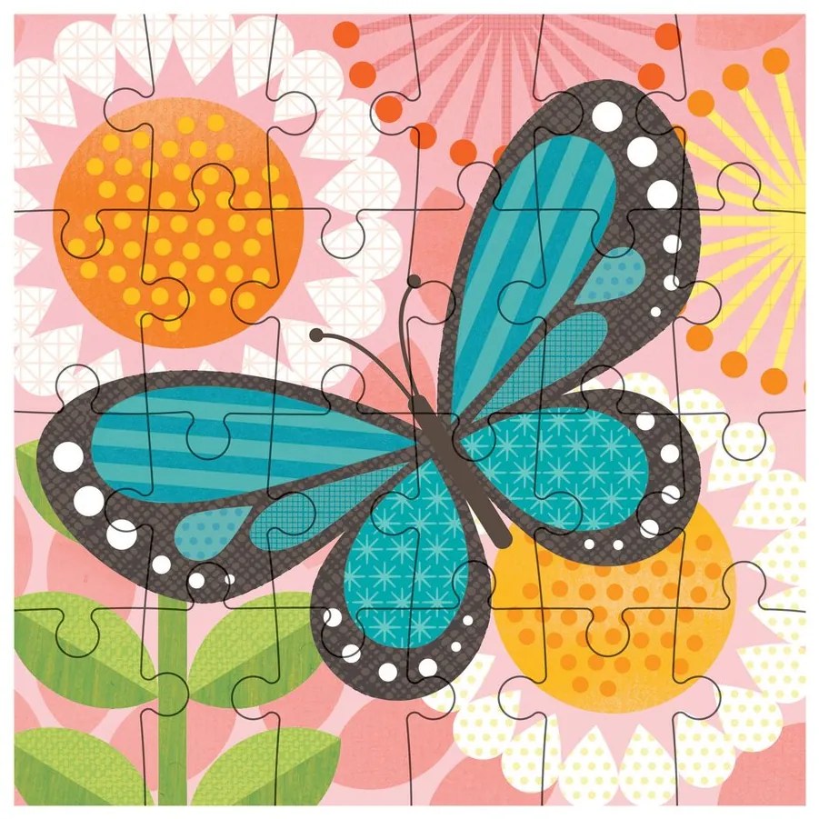 Petitcollage Puzzle motýl