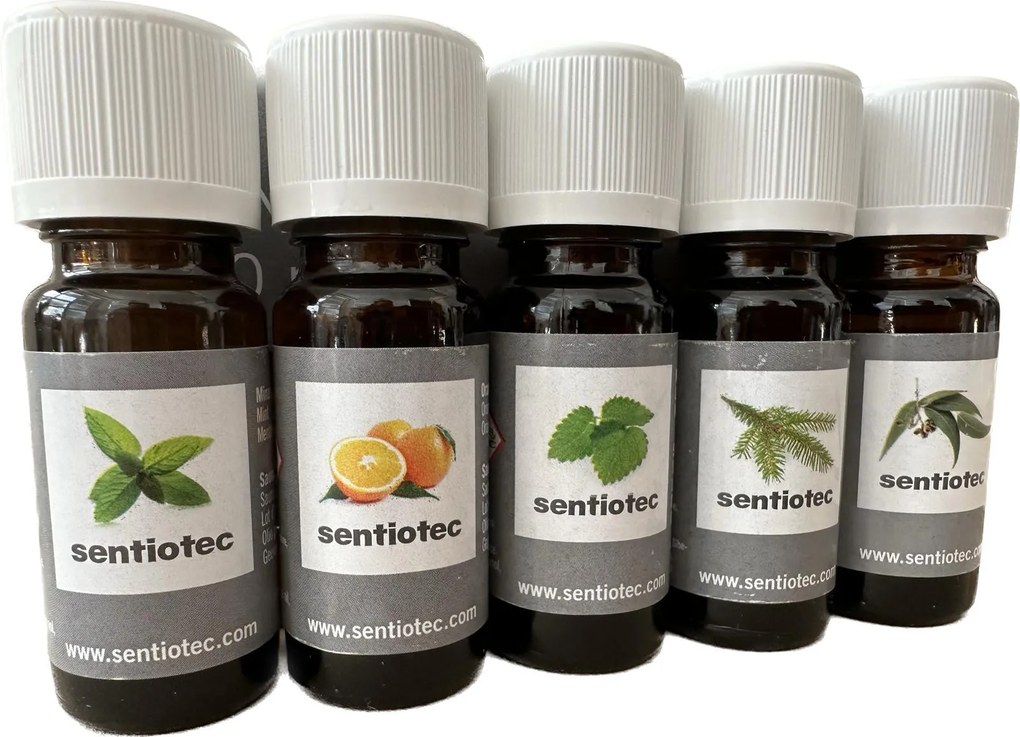 Sentiotec set esencí do sauny 5 × 10 ml