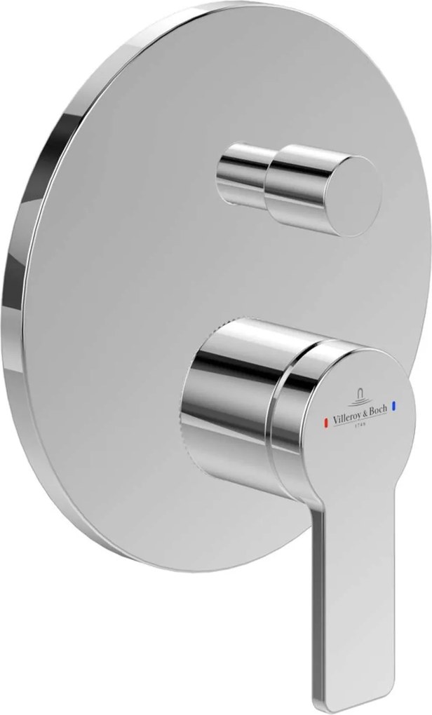 Villeroy & Boch Architectura - Baterie pod omítku, pro 2 spotřebiče, chrom TVS10335300061