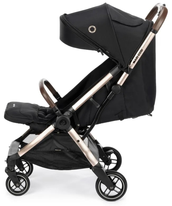 Maxi-Cosi Eva 3 kočárek Essential Black Champagne