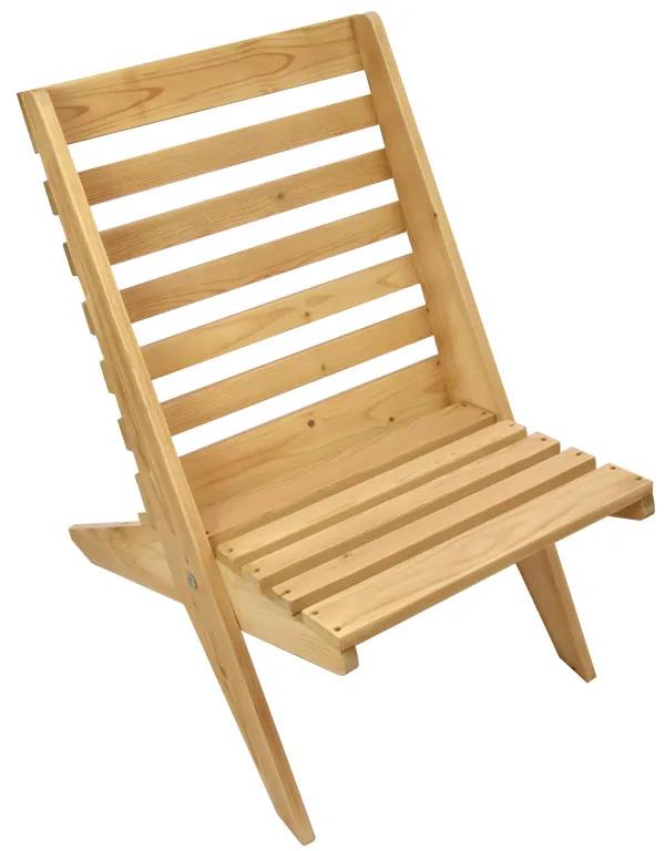 Vingo Skládací dřevěná židle