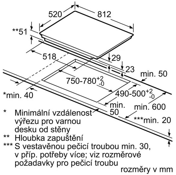 Siemens EX875LYC1E Indukční varná deska