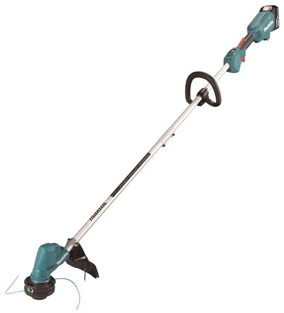 Makita Zahradní technika - 18V AKU vyžínač, záběr 30 cm, 1x aku Li-ion LXT 5,0 Ah, nabíječka DUR192LST