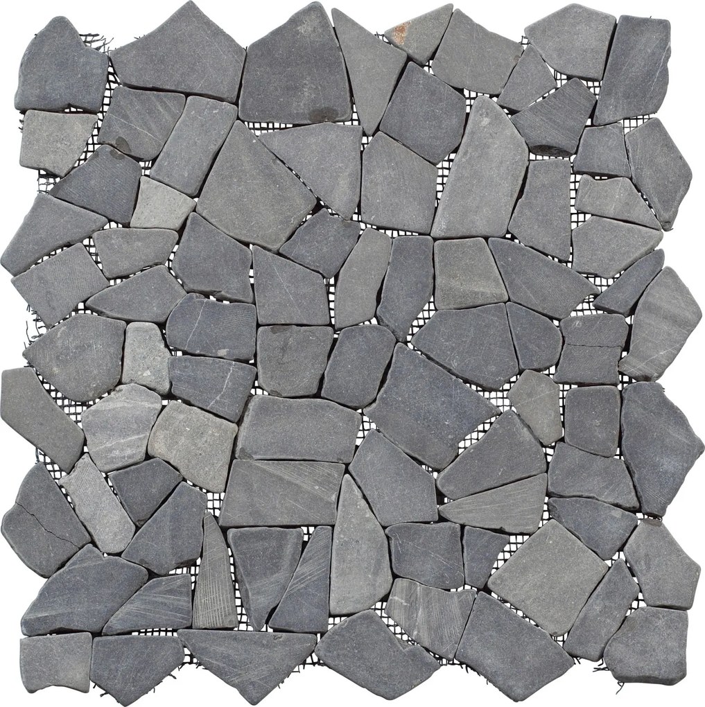 Euro Stone Kamenná mozaika Poly Graphite 30,5 x 30,5 cm