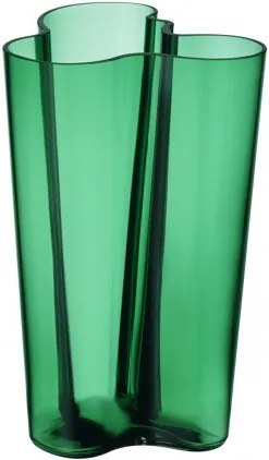 Váza Alvar Aalto Iittala 251 mm smaragdová IITTALA 6411923655736