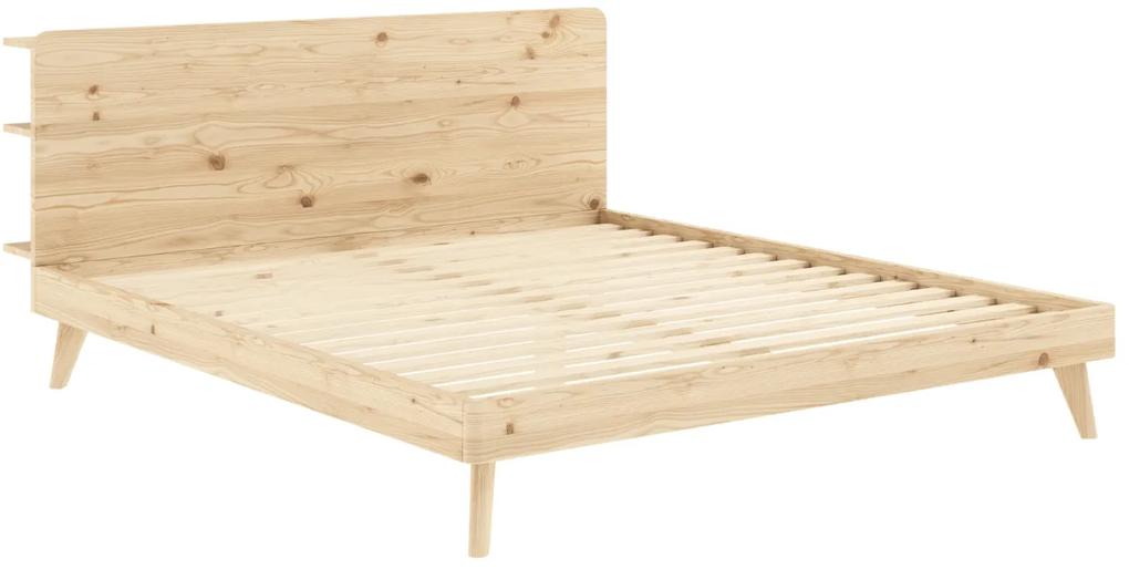 Dřevěná dvoulůžková postel Karup Design Retreat 180 x 200 cm