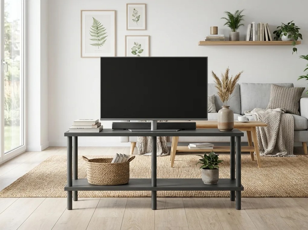 TV stolek SOLE 90 cm, antracit