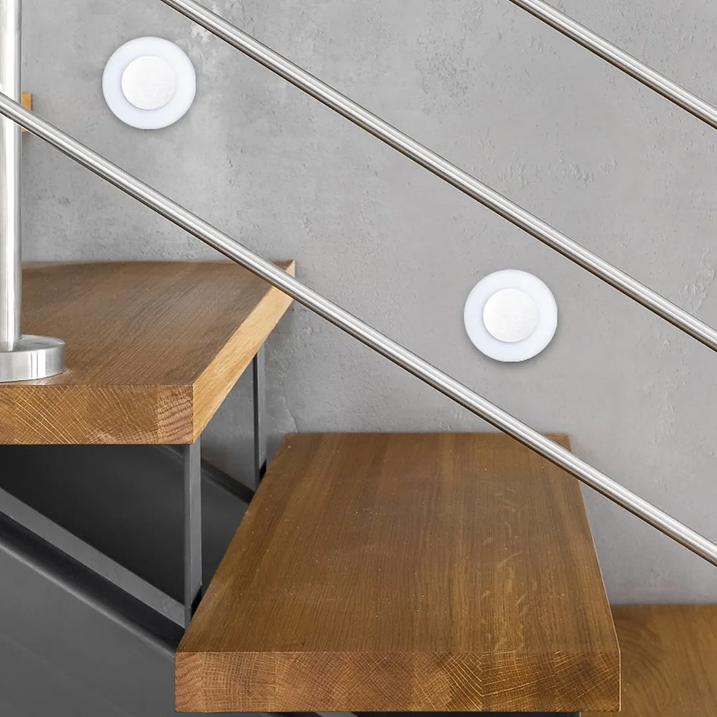 Schodišťové LED svítidlo Oti, 1x LED 0,6w, 3000k, s, pohybový senzor