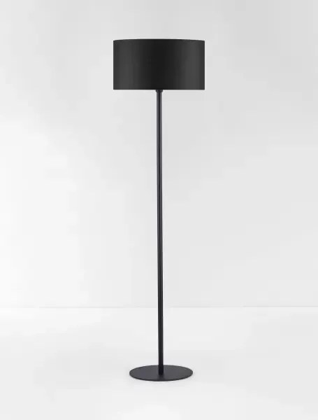 LED černá stojací lampa Sibnia