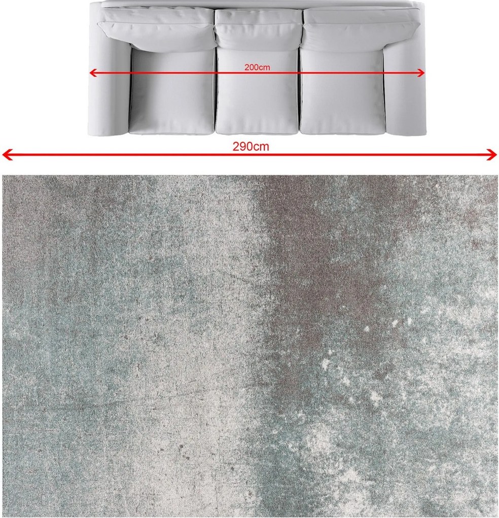 Koberec Softness cream/sage green 200x290cm
