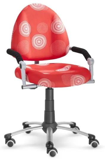 Dětská-studenstská rostoucí židle Freaky 2436 se vzorem - červená 26091 MAYER Siztmöbel