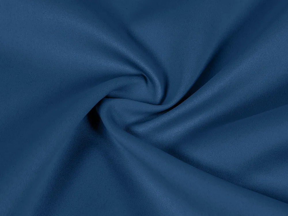 Biante Dekorační povlak na polštář s lemem BKU-117 Námořnický modrý 35 x 45 cm