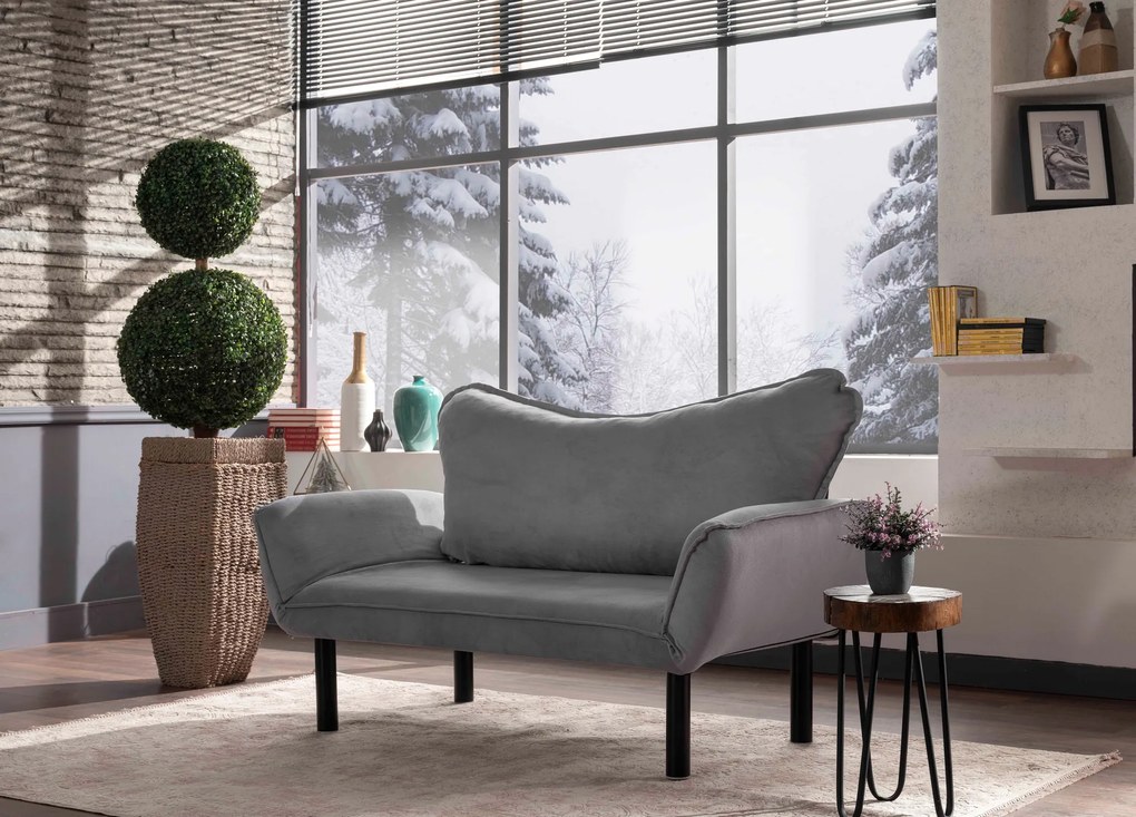 Atelier del Sofa 2-místná pohovka Chatto - Grey, Šedá