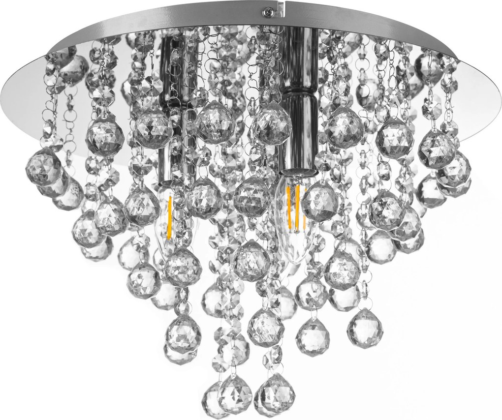 XXXLutz STROPNÍ SVÍTIDLO, 38/38/26 cm Globo - Online Only svítidla - 004558417301