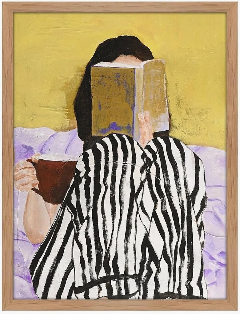 Zarámovaný digitální tisk Reading