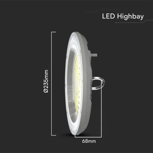 LED Průmyslové svítidlo High Bay LED/100W/230V 3000/4000/6500K IP65 pr. 23,5 cm