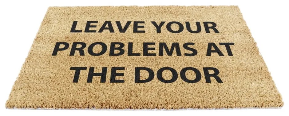 Rohožka z kokosového vlákna 40x60 cm No Problems – Artsy Doormats